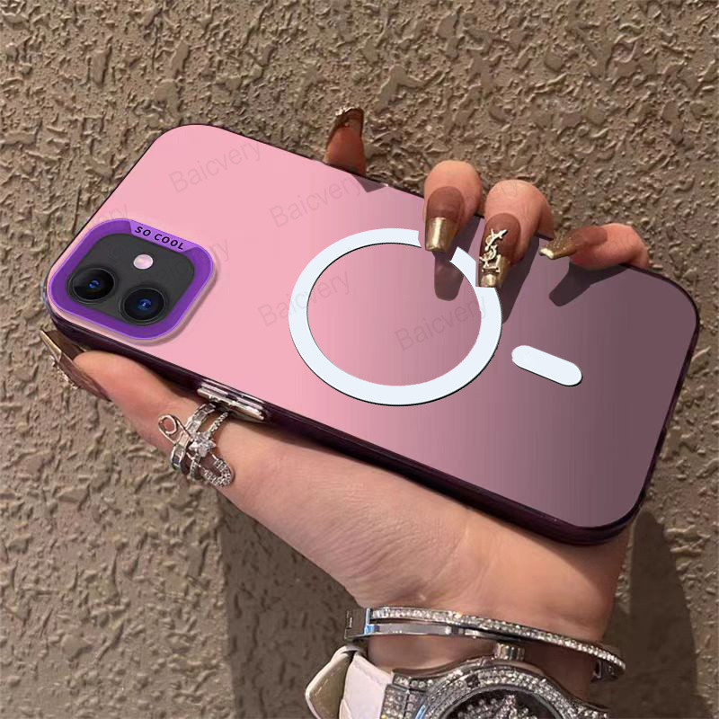 Samsung Galaxy A06 Casing Phone Case Cover with Magnetic Wireless ...