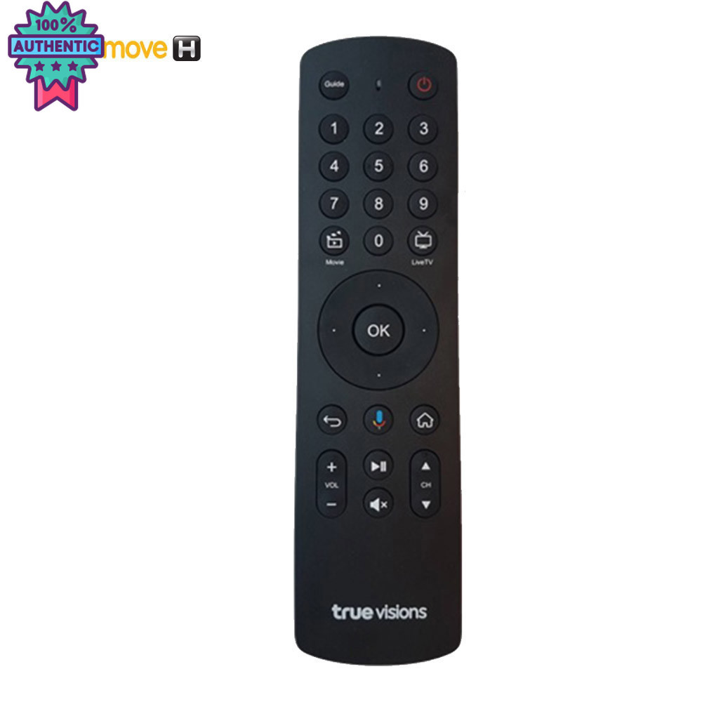 SALE รีโมท ทรูไอดี ทีวี genuine TrueID TV Remote มีปุ่มคำสั่งเสียง ...