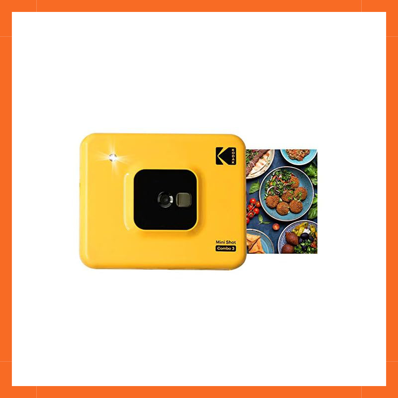 【From Japan】 KODAK Instant Camera Printer C300 Yellow Square Format 10 ...