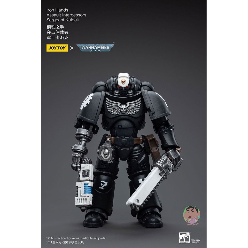 JOYTOY Warhammer 40K Iron Hands Assault Intercessors Jerge Kalock ...