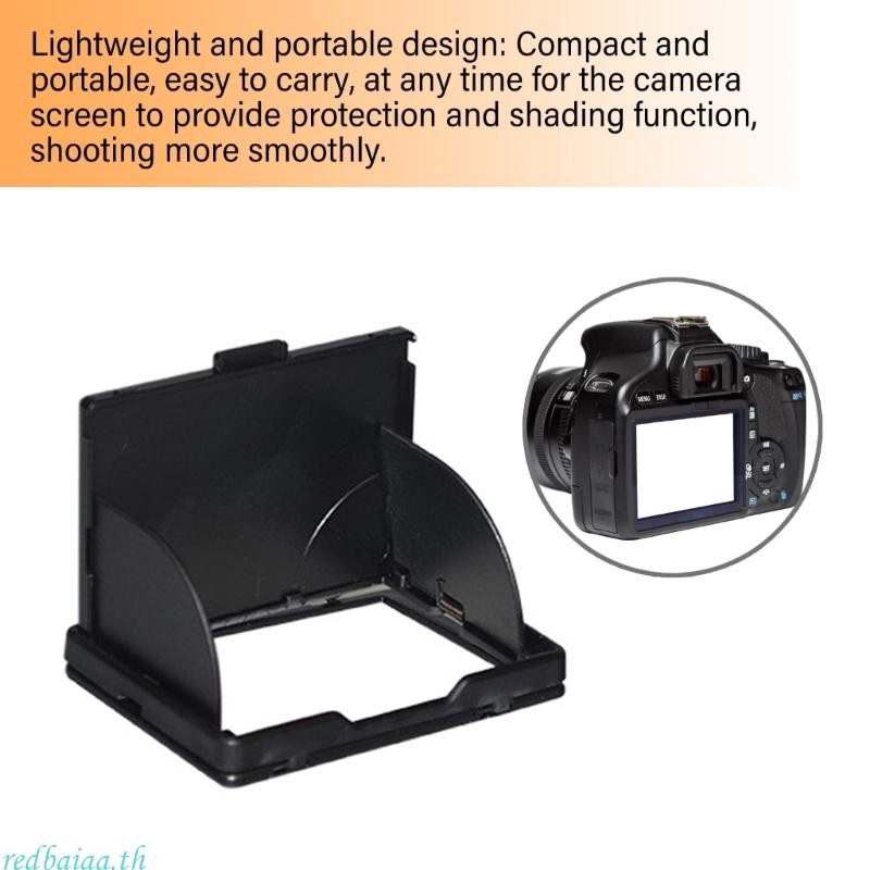 Redbaiaa1 3 0In LCD Screen Protector Sunshade สําหรับปรับปรุงการถ่ายภาพ ...