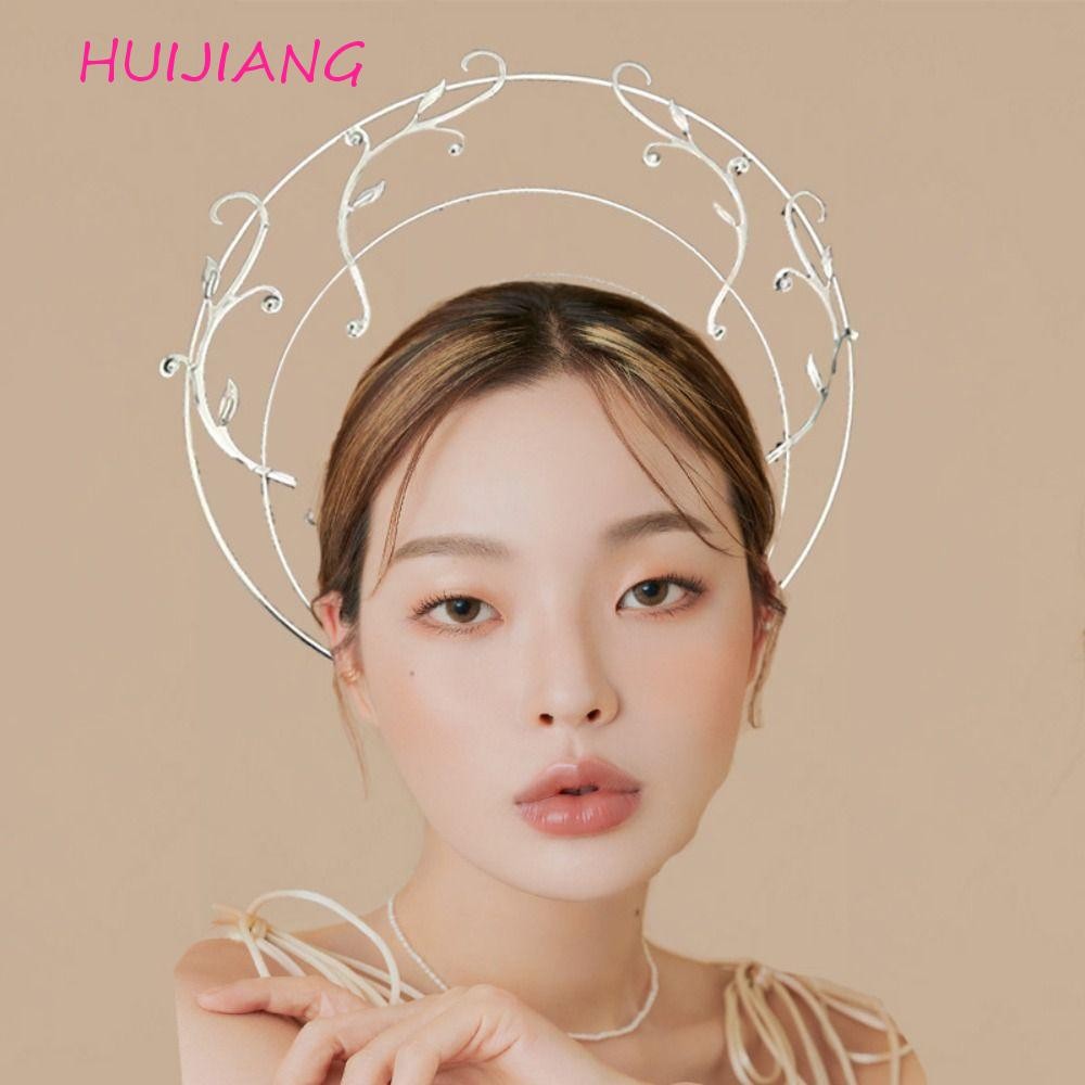 HOBO Hoop Hair Accessory แบบสามชั้นด้วยโลหะผสม เครื่องประดับทรงติара ...