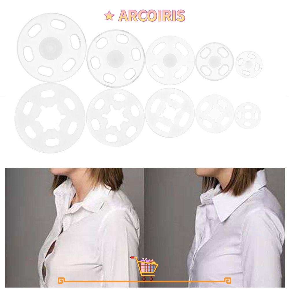 ARCOIRIS 100 ชิ้นปุ่มกด ABS Snap ตัวยึดทํามือ | Shopee Thailand
