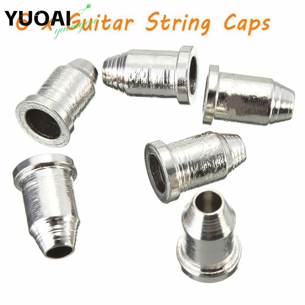YUOAI 6 ชิ้นกีตาร์ String Caps Instruments อารมณ์ดนตรี | Shopee Thailand