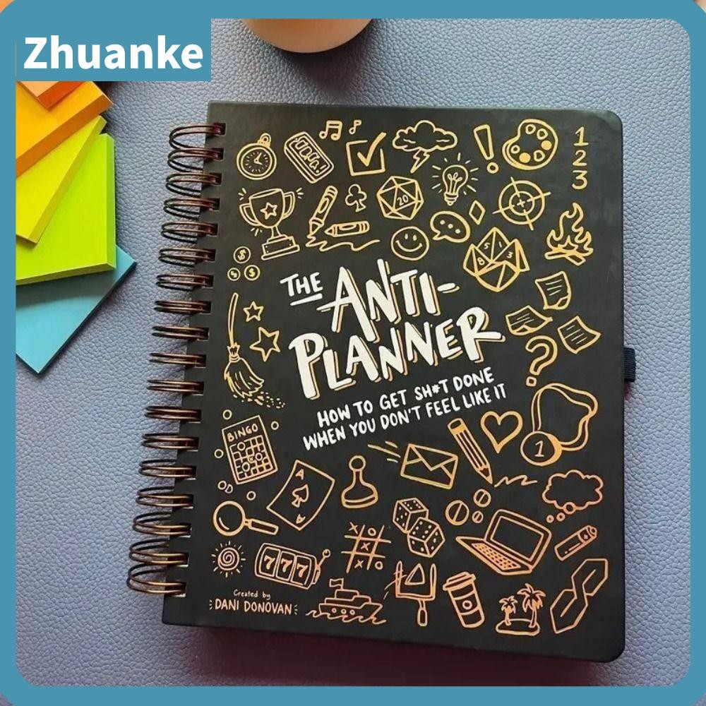 ZHUANKE ADHD Planner Notepad วิธีได้รับ Something Done เมื่อคุณอย่า ...