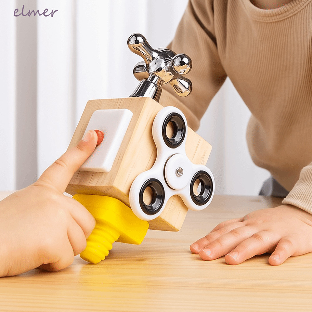 ELMER การศึกษา Sensory Board, ปริศนา Polyhedral เด็กวัยหัดเดิน Busy ...
