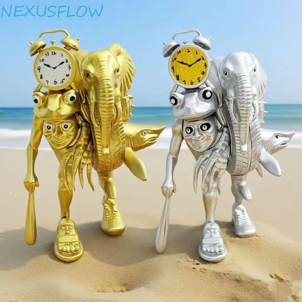 NEXUSFLOW Tung Tung Sahur รูป,ซิลเวอร์โกลด์ของเล่น Cappuccino Trralelo, ของขวัญวันเกิดเกมอุปกรณ์ ...