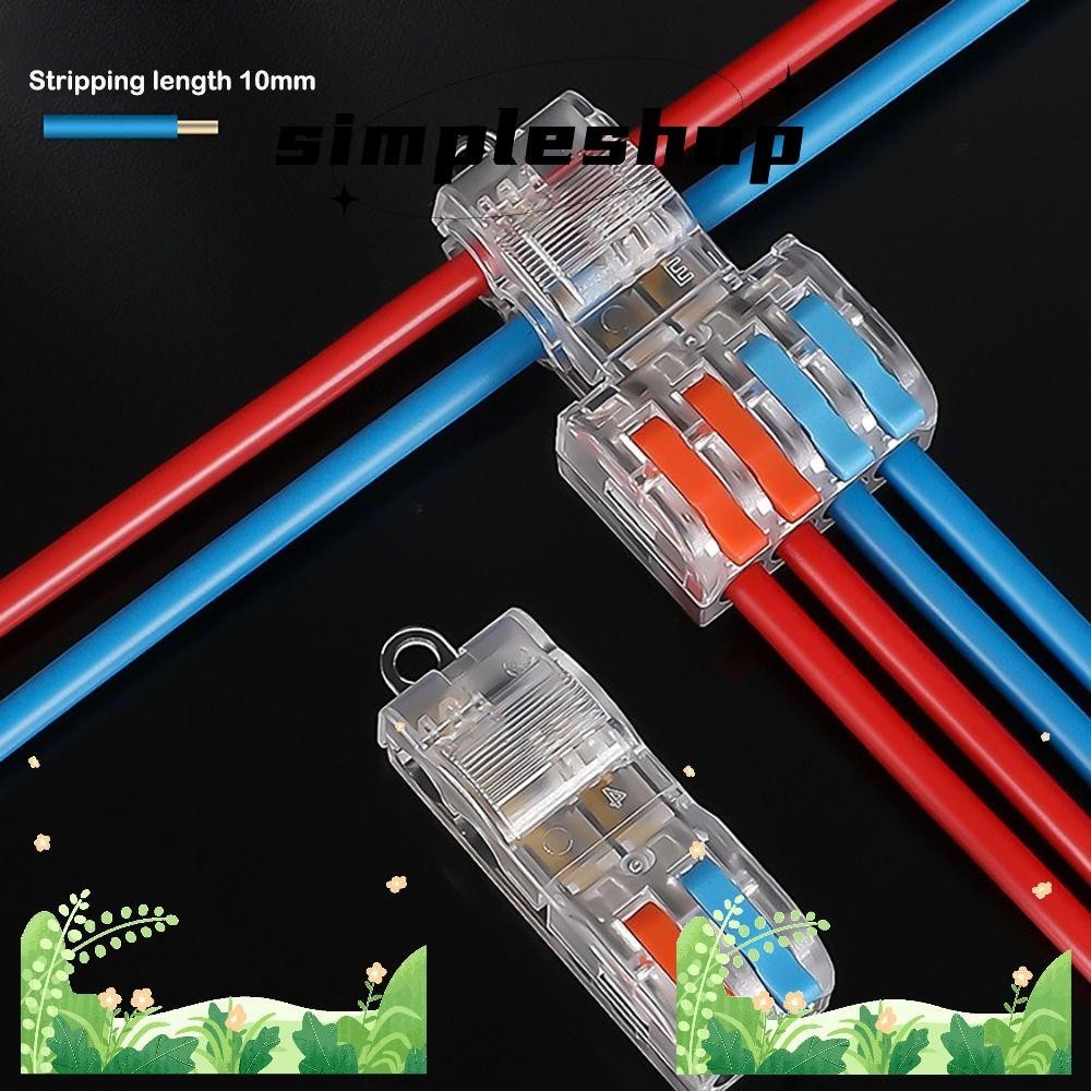 Simple Quick Terminal Block, T Type Mini Wire Connector, Quick Electric ...