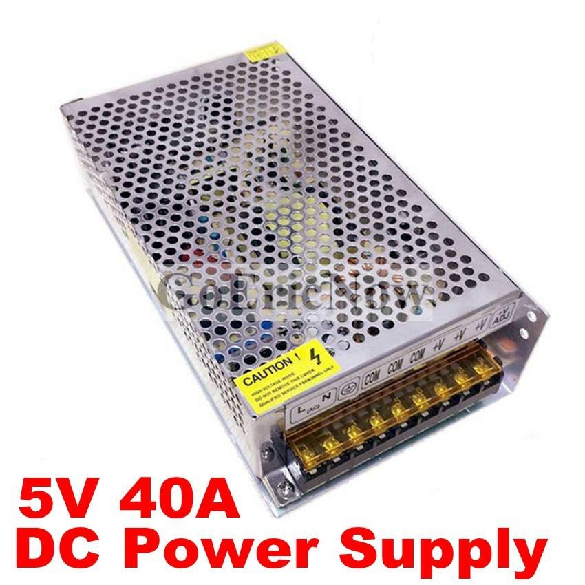 AC 220 V input DC 5V 40A output 200W Power Supply Switching Power ...