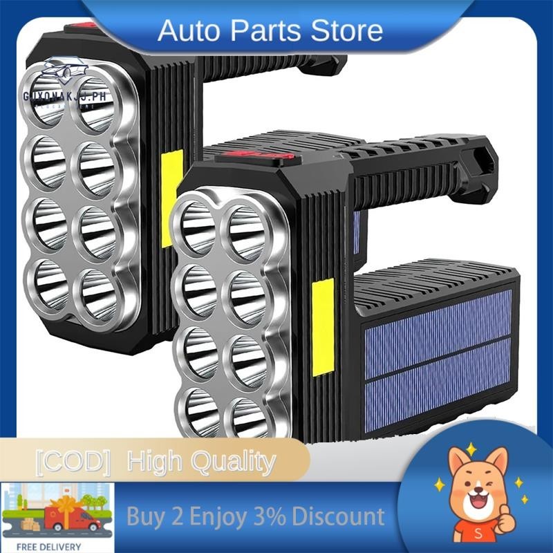 ไฟฉาย 2 ชิ้นไฟฉายแบบชาร์จไฟได้, High Lumens Super Bright 8 LED COB ...