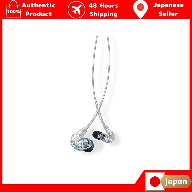 [VGP2024 Gold Award] SHURE SE215-CL-A Clear: High sound insulation ...