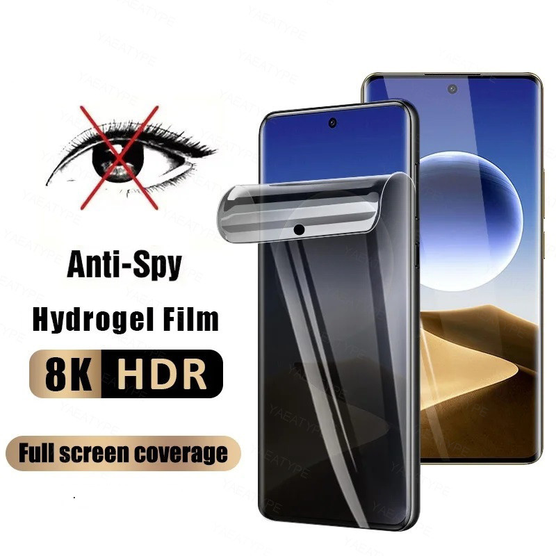 Xiaomi Note10 Note10Pro Note10Lite CC9Pro 2 ชิ้น 9D Anti Spy ความเป็นส่วนตัวฟิล์มไฮโดรเจลนุ่ม ...