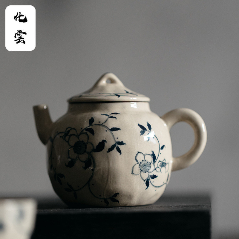 Jingdezhen Switching Xiangyanghua Pure Hand-Painted Boyong หม้อหม้อ ...