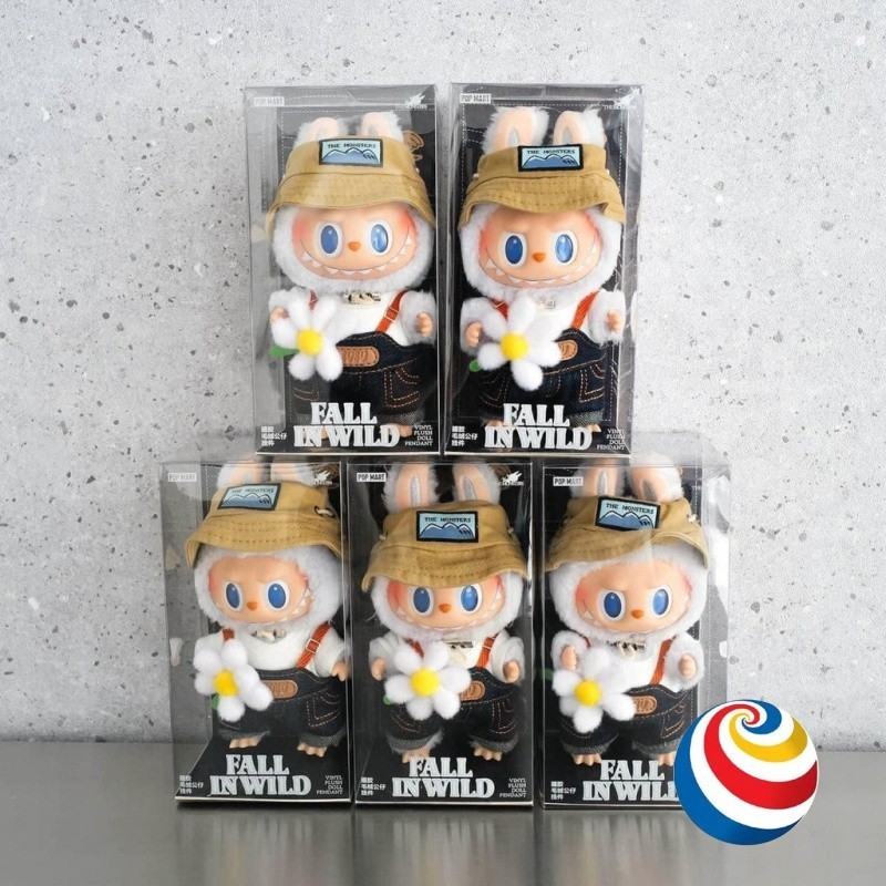 【ของแท้ 100%】จัดส่งภายใน 1 วัน Labubu Spring Wild Home Series ตุ๊กตาไว ...