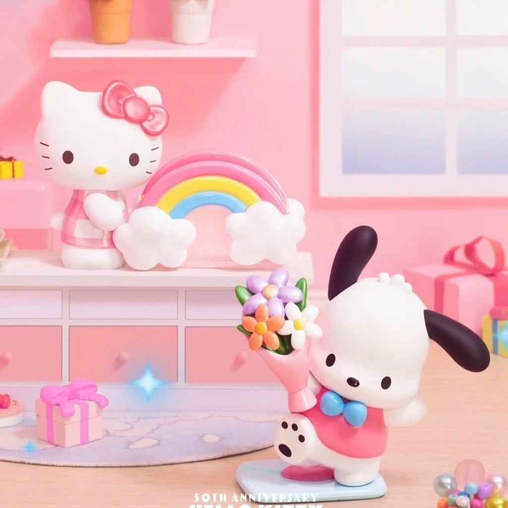 ของแท้ Sanrio Hellokitty50 Th Anniversary Series Blind Box Hello Kitty ...
