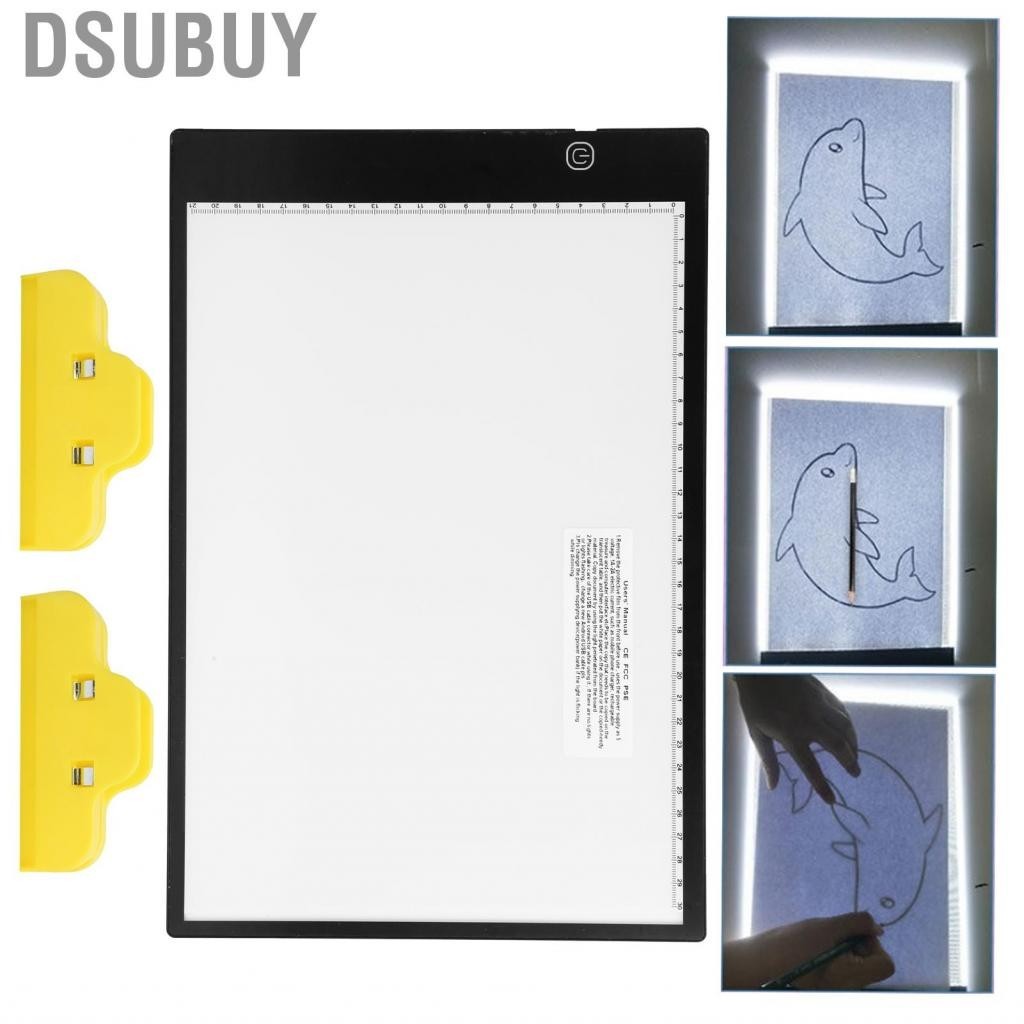 Dsubuy Tracing Drawing Board LED Copy Pad A4 กล่องไฟปรับความสว่างสำหรับ ...