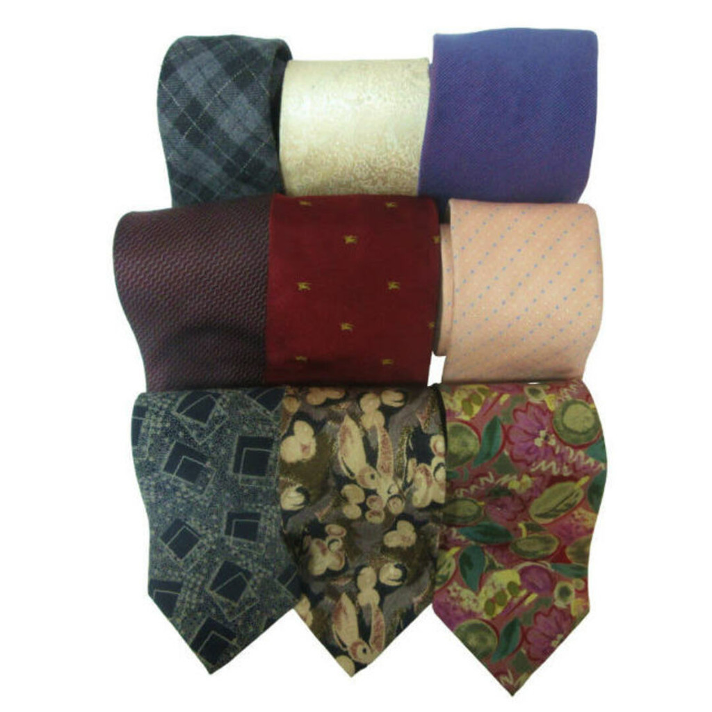 Giorgio Armani and others brand necktie set of 9 multicolor IBO48 ...