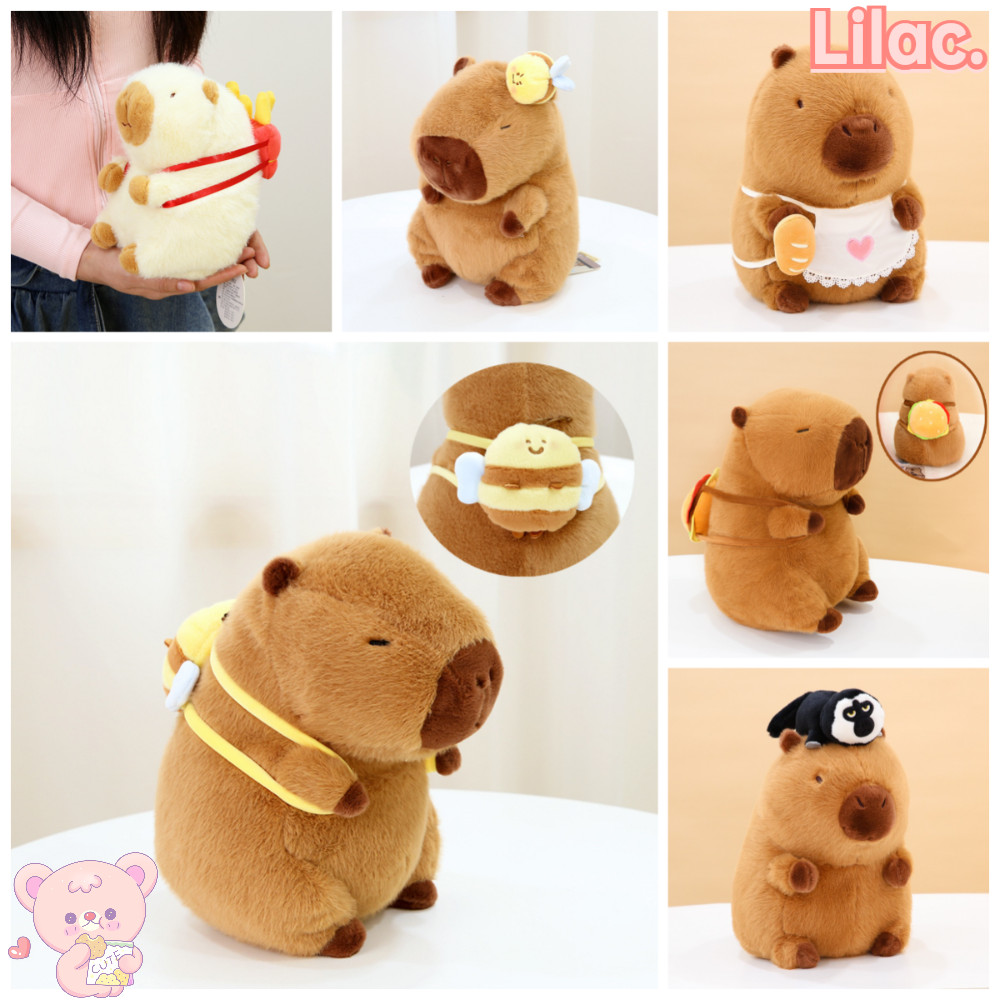 Lilac ตุ๊กตาตุ๊กตา,การ์ตูนอะนิเมะตุ๊กตาสัตว์ยัดไส้นุ่ม,ตกแต่ง Capybara ...