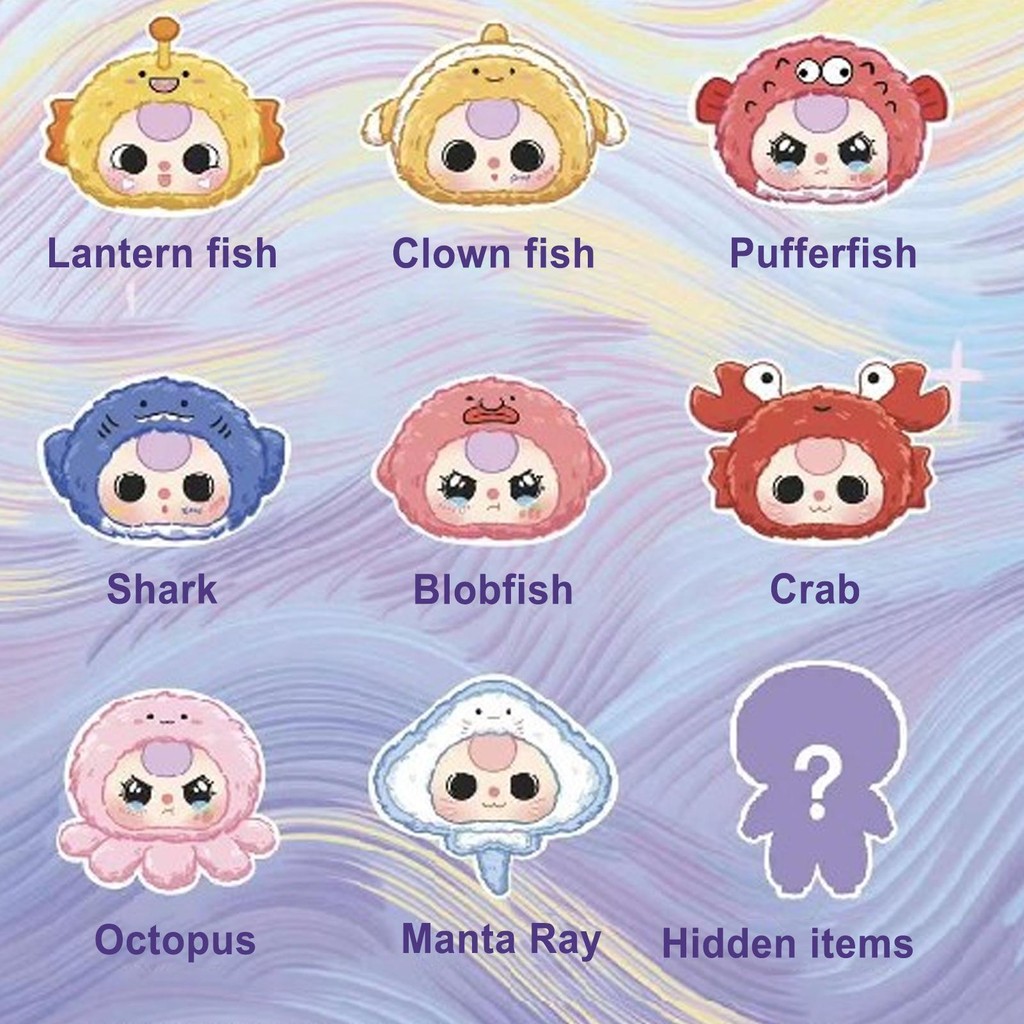 Baby three Ocean Series ตุ๊กตาของเล่นตุ๊กตาอุปกรณ์ต่อพ่วงของเล่นตุ๊กตา ...