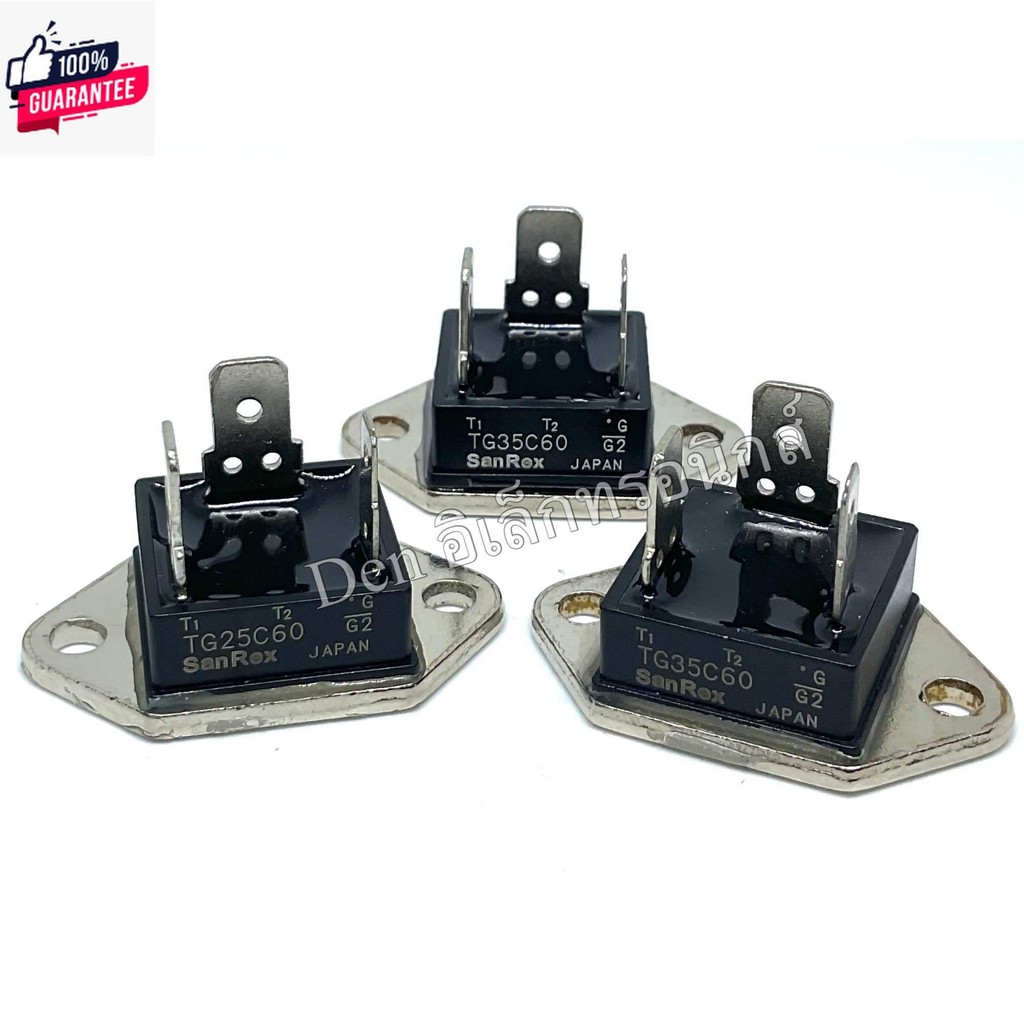 TG25C60 TG35C60 TG40E60 Triac SanRex. 25A 35A 40A 600V ไตรแอคเครื่องทำ ...