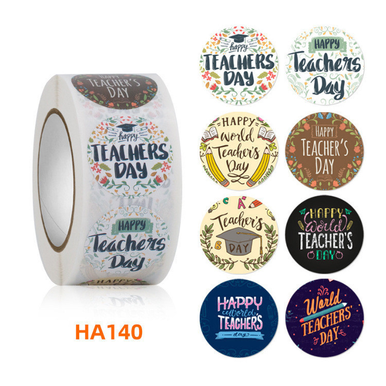 Happy teacher's Day teacher's Day encouragement Sticker Mother's Day ...