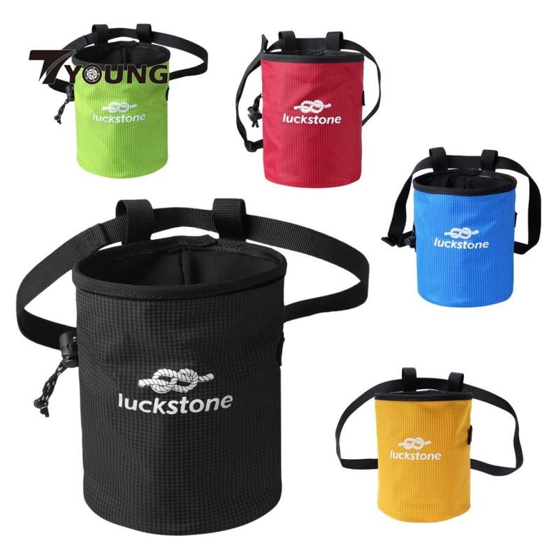 [มีจําหน่าย] Rock Climbing Chalk Bag Pouch สําหรับ Bouldering ยิมนาสติก ...
