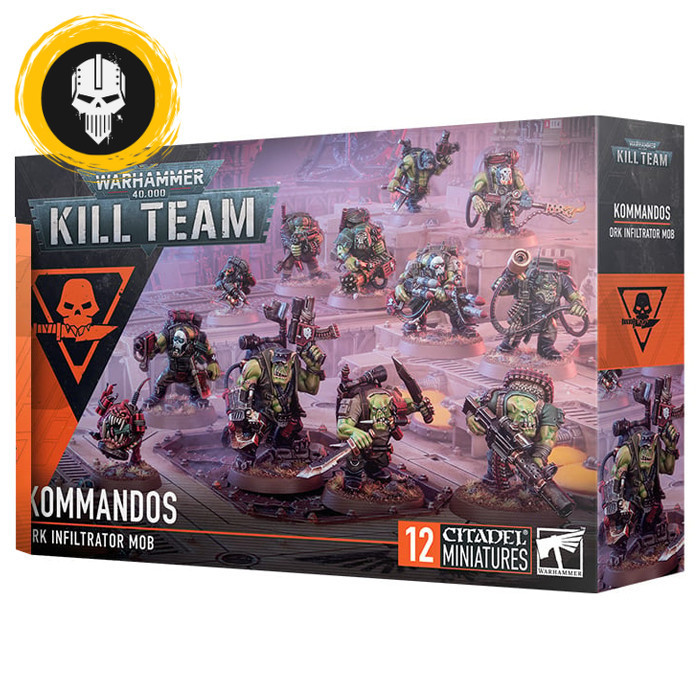 (NEW RELEASE พร้อมส่ง) KILL TEAM: KOMMANDOS โมเดลกองทหารสำหรับเกมเล็ก ...