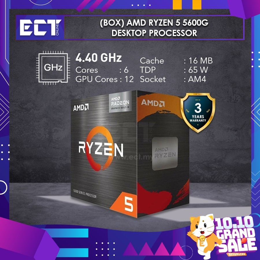 (Tray/Box) Amd Ryzen 5 5600G 5600X / Ryzen 7 5700G 5800X / Ryzen 9 ...