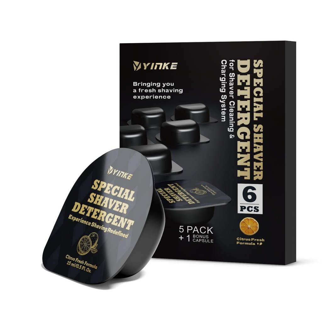 Yinke Concentrated Cleaning Liquid (6 Pack) compatible with Braun ...