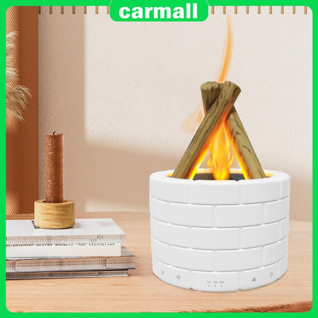 Campfire Flame Diffuser 250ml Auto Off Bonfire Mist Humidifier ...