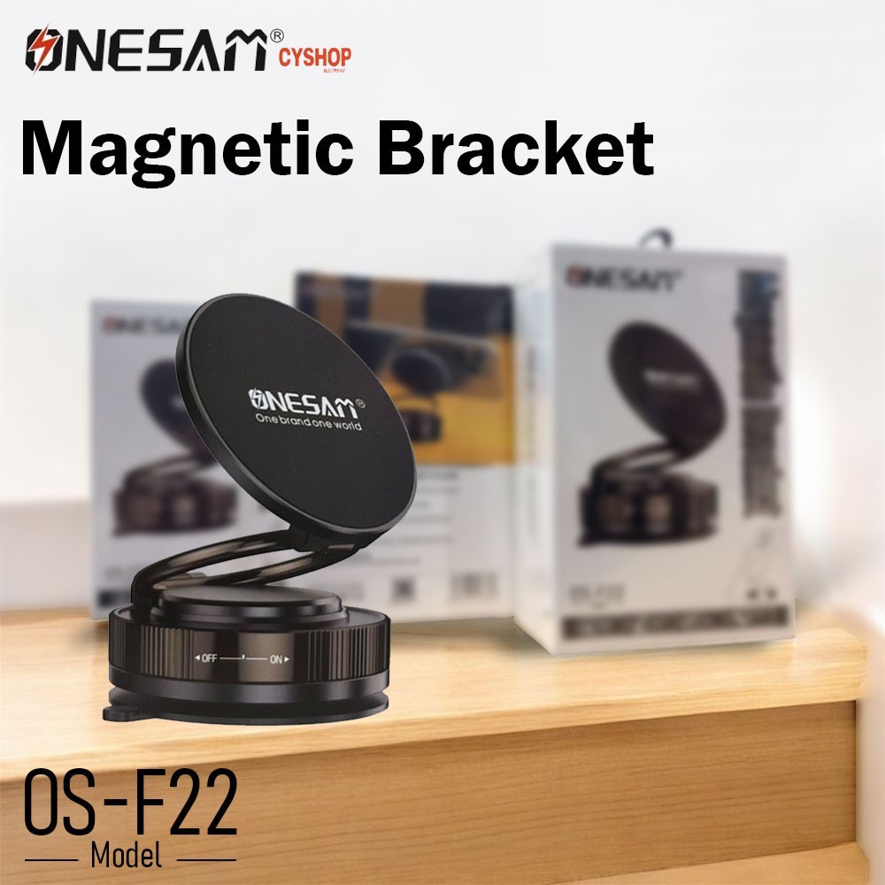 ONESAM OS-F22 Magnetic Bracket ที่วางมือถือแม่เหล็ก แบบดูดสุญญากาศ | Shopee Thailand