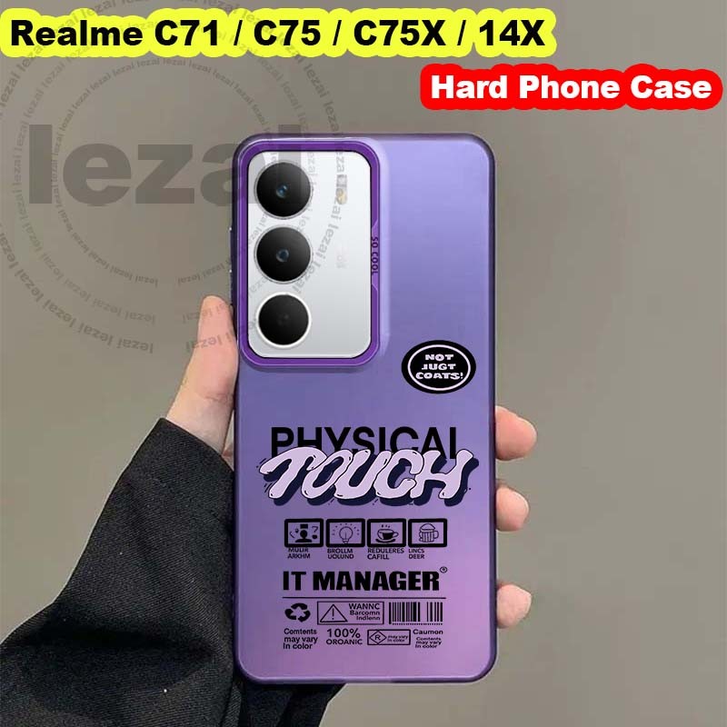 เคสRealme C71 C 71 C75X C75 14Xเคส Case Hard กันกระแทก Matte ฝาหลัง ...