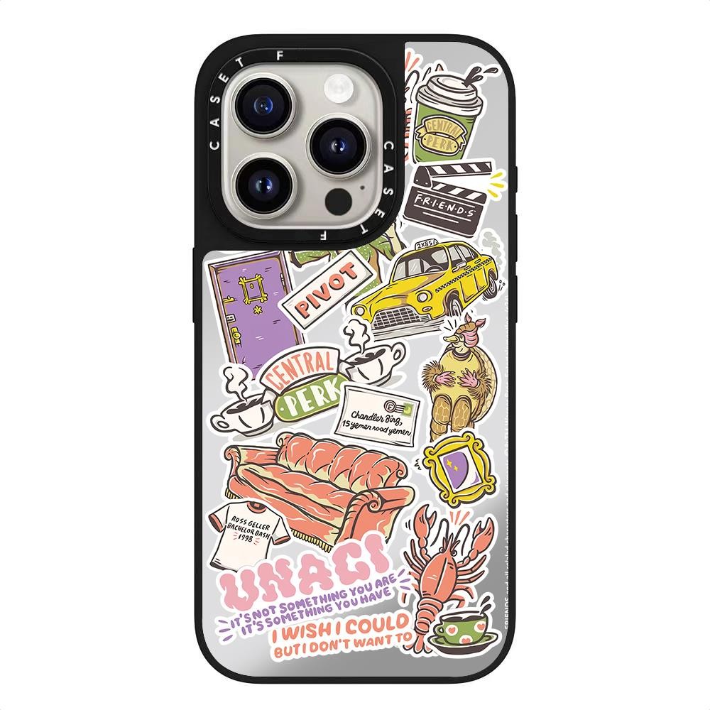 CASE Collaboration FRIENDS Friends Garden Cafe เคสโทรศัพท์ Apple ที่ ...
