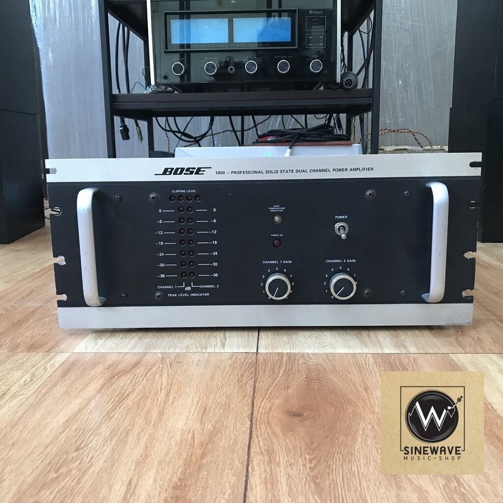 Power Amp ยี่ห้อ BOSE รุ่น 1800 (Made in USA) ไฟ 220Volts | Shopee Thailand