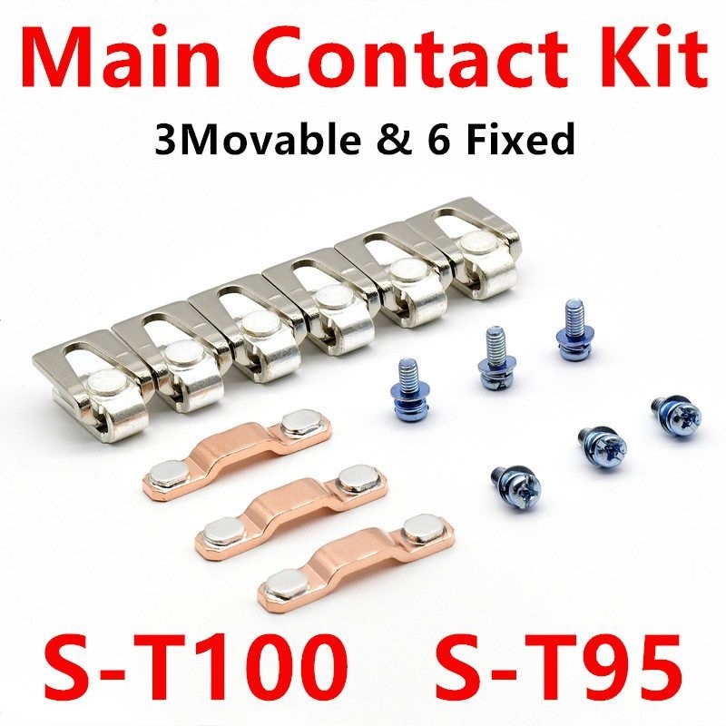 Contacts For Magnetic Contactor S-T100 S-T95 Moving And Stationary ...