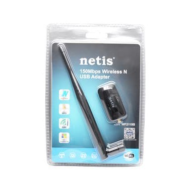 Netis WF2119S - 150Mbps N อะแดปเตอร์เสาอากาศ USB 5dBi | Shopee Thailand