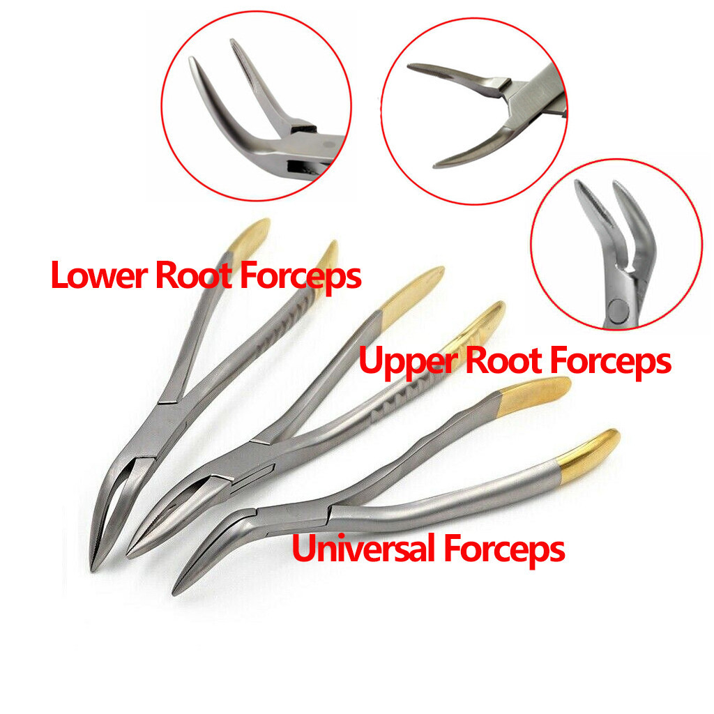 Dental Residual Root แหนบ Fragment Forceps คีมถอนฟัน เครื่องมือทันตกรรม ...
