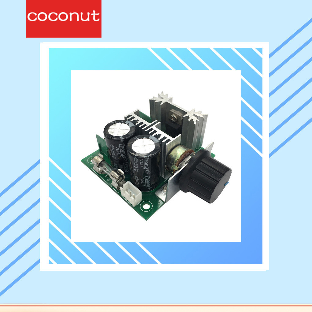 Cocoโมดูลสวิตช์ควบคุมความเร็วตัวแปรสําหรับ 12v-40v DC Motors ต้นฉบับนําเข้ากําลังสูง | Shopee ...