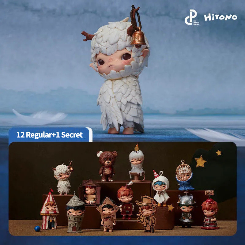 Pop Mart Hirono Shelter Series ตุ๊กตาหมี Hirono V6 ชุด 12 กล่องตาบอด ...