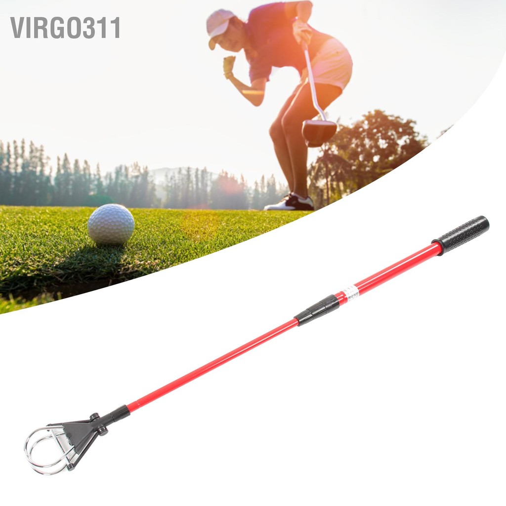 Virgo311 Telescopic Golf Ball Retriever 5 ส่วน Pick Up Catcher Grabber ...