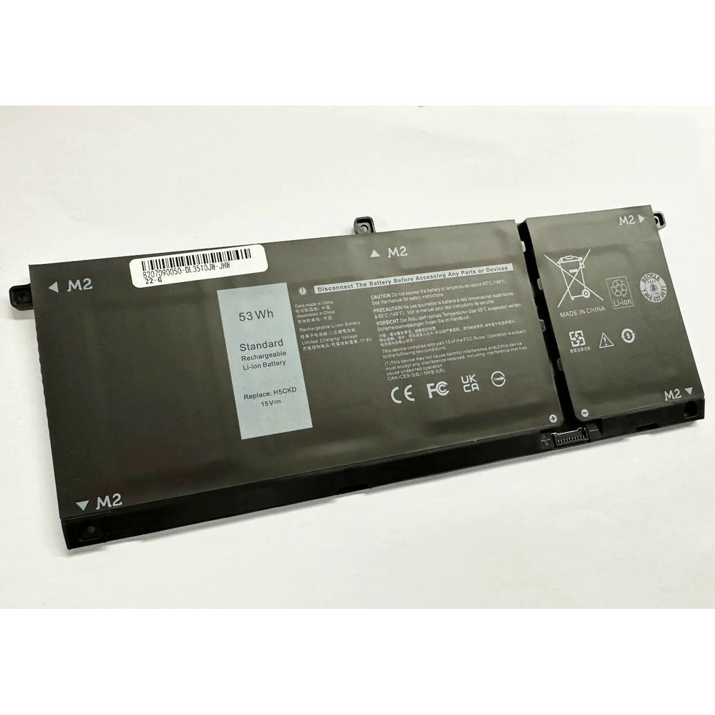 New H5CKD แบตเตอรี่แล็ปท็อป For Dell Inspiron 5502 5505 5409 5400 2-IN ...