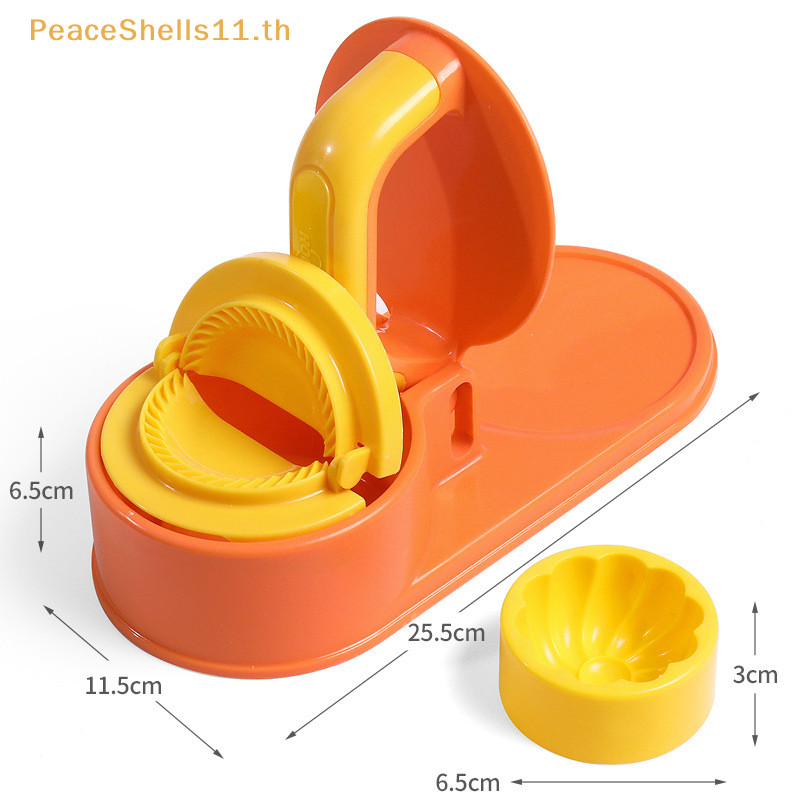 Peaceshells 3 In 1 ครัว Dumpling แม่พิมพ์กดเครื่องคู่มือแป้ง Presser Dumpling Wrappers กด ...