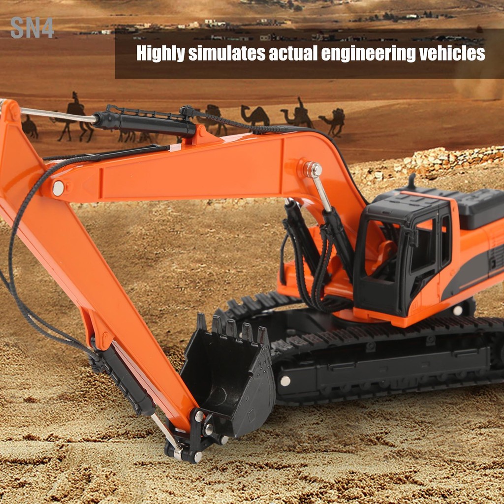 SN4 1:50 Excavator รุ่นของเล่นโลหะผสม STATIC Engineering สำหรับของขวัญวันเกิดเด็ก | Shopee Thailand