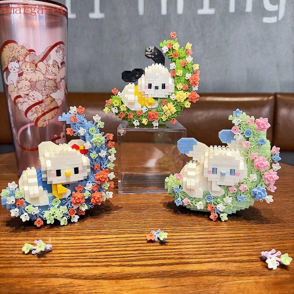Amargaret Building Block รุ่น, Sanrio Pochacco ของเล่นการเรียนรู้ ...