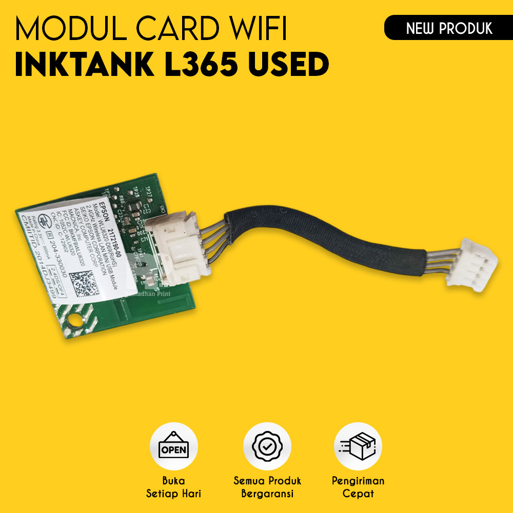 โมดูลการ์ด Wifi L 565 L565 L-565 เครื่องพิมพ์ PCB ไร้สายโมดูลการ์ด L365 L385 L455 L485 ใช้ ...