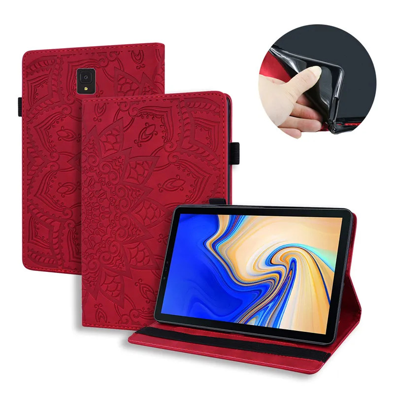 Vintage Case Samsung Galaxy Tab S4 2018 10.5 T830 T835 SM-T835 นูนหนัง ...