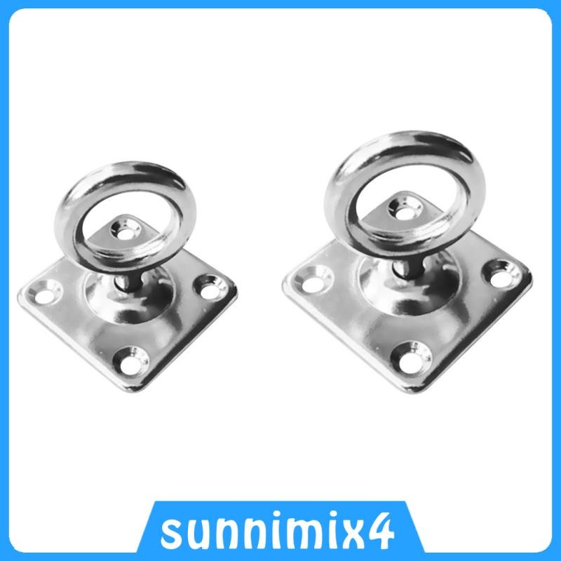 [H2Sports] 316 Stainless Steel Swivel Square Pad Eye Plate Boat Rigging ...