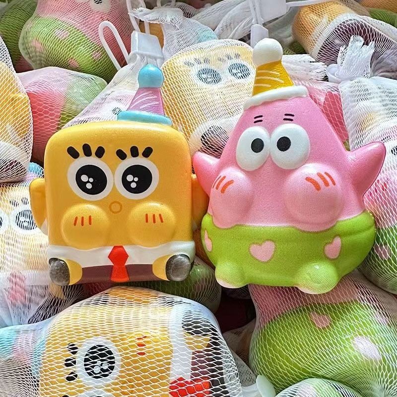Pinch เพลง SpongeBob SquarePants พาย Daxing ช้า Rebound ของเล่น Super ...