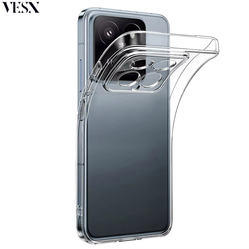เคสกันกระแทก ใส สำหรับ Xiaomi Mi 14T 13T 12T 11T 10T 9T POCO X7 X6 Neo X5 X4 X3 NFC M7 M6 Plus ...