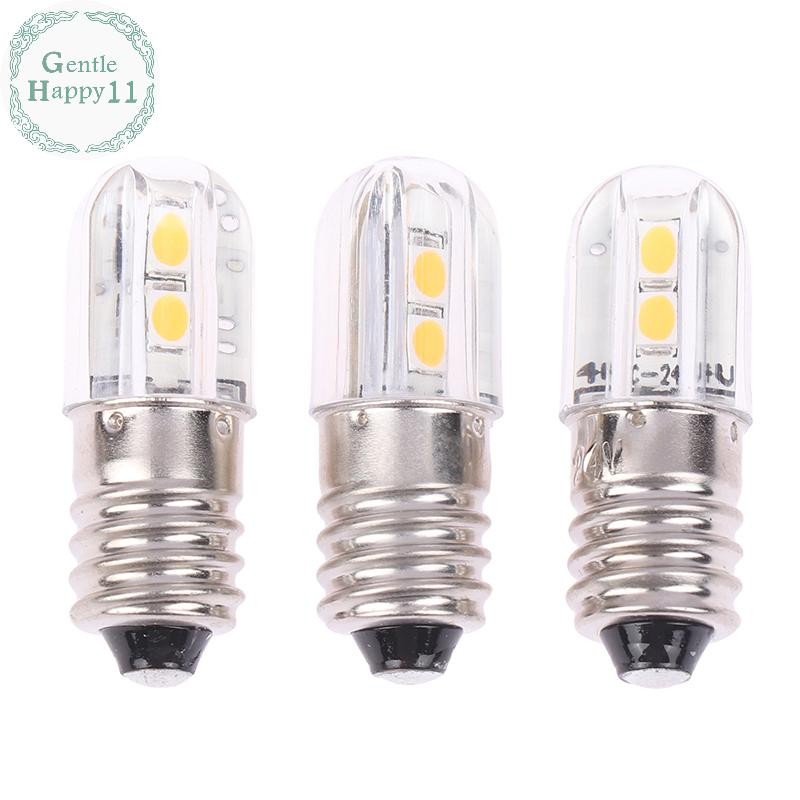 Gentlehappy E10 หลอดไฟ LED 6V 12V 24V อัพเกรดหลอดไฟ 4LED โคมไฟสําหรับไฟ ...